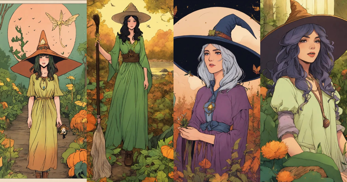 Lexica - Nature witch . comic