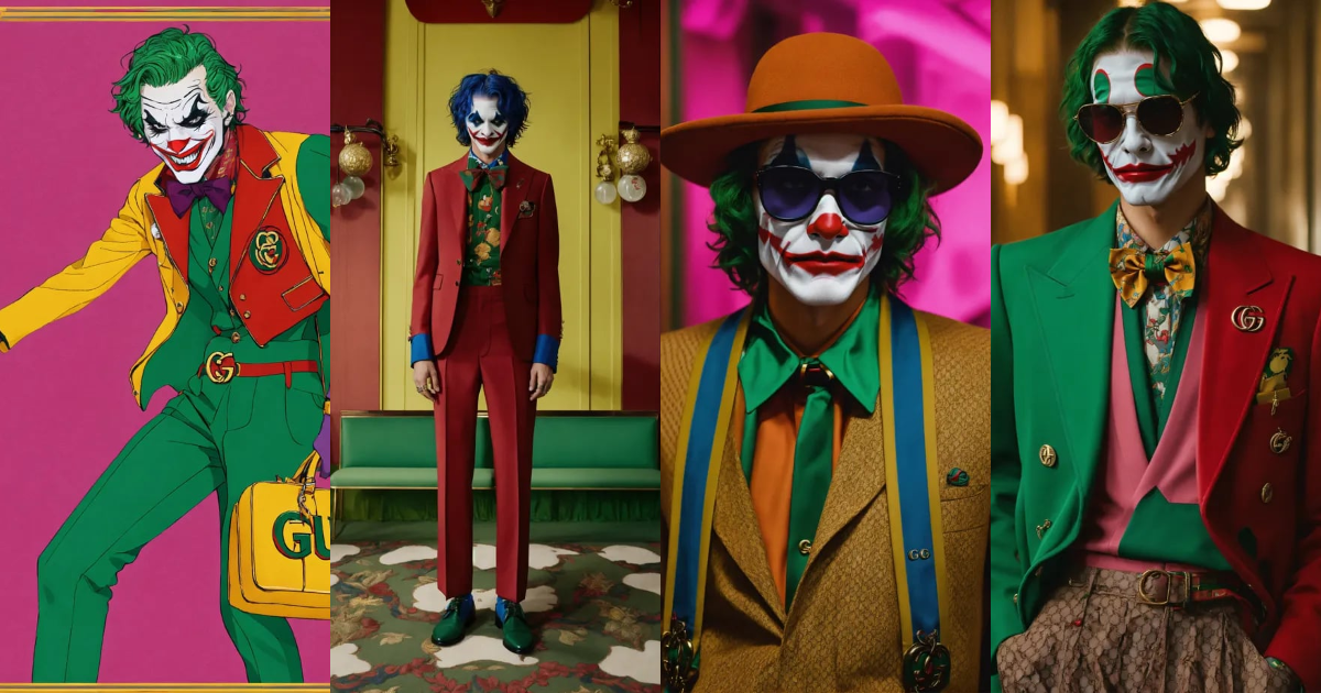 Lexica - Capsule collection of Gucci with Joker character