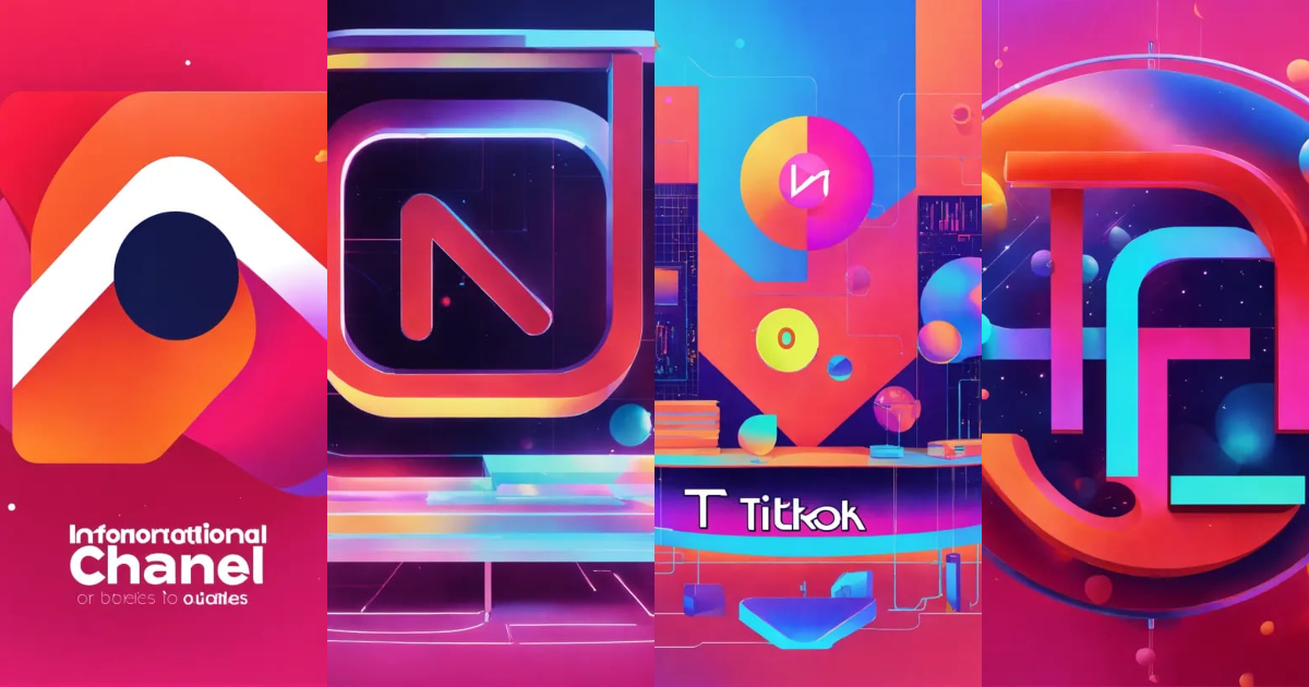 Lexica - A logo for informational channel on Tiktok
