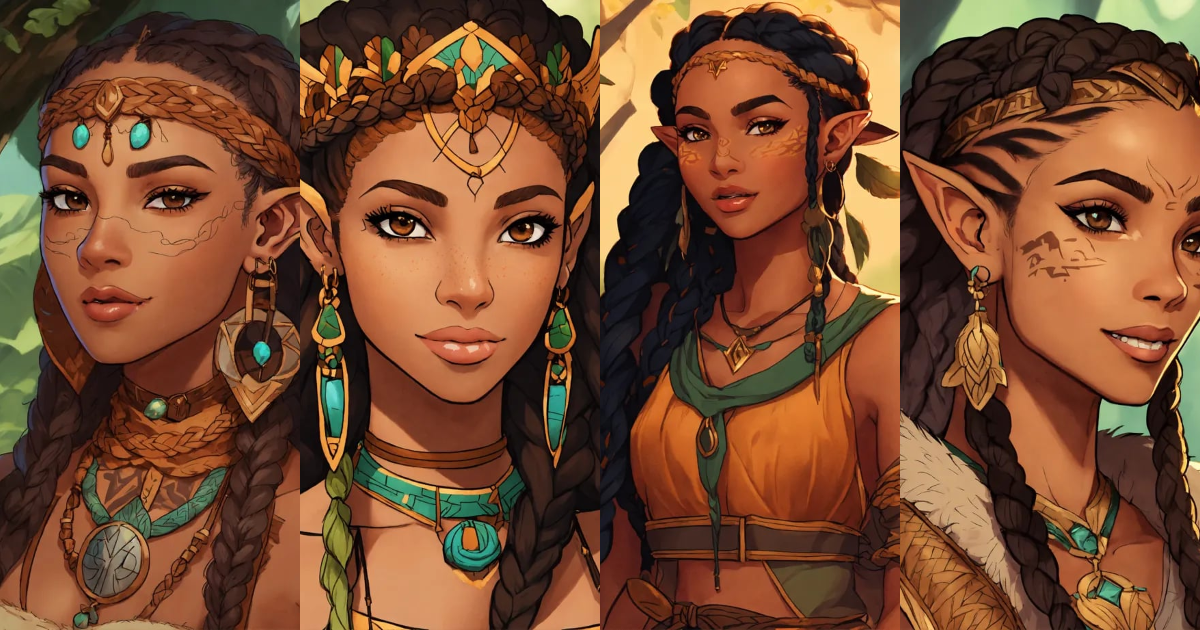 Lexica - Character art, flat color, bold outlines, a beautiful 30-year ...