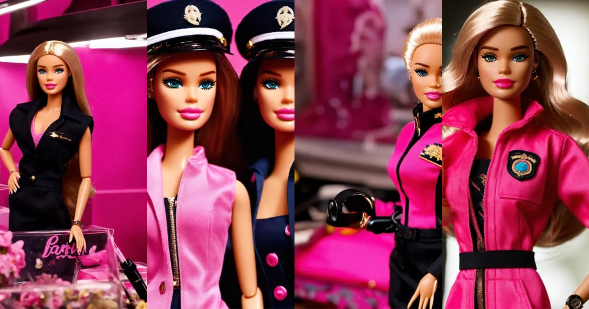 Lexica - Barbie dolls, career as a marine biologist, pink, and black ...