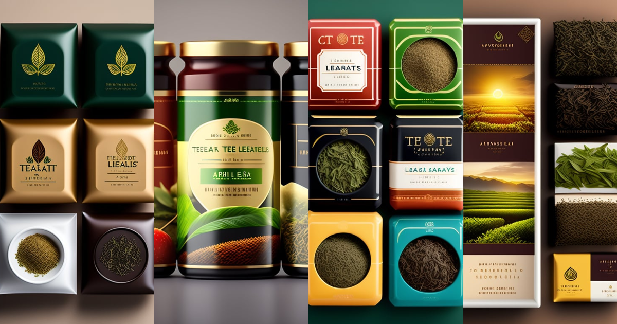 Lexica - Tea leaves package designs