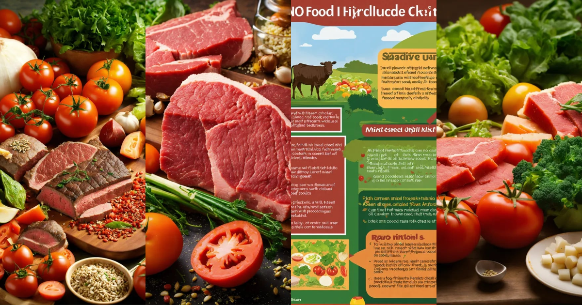 Lexica - PHF include food of animal origin (beef, fish, lamb, pork or ...