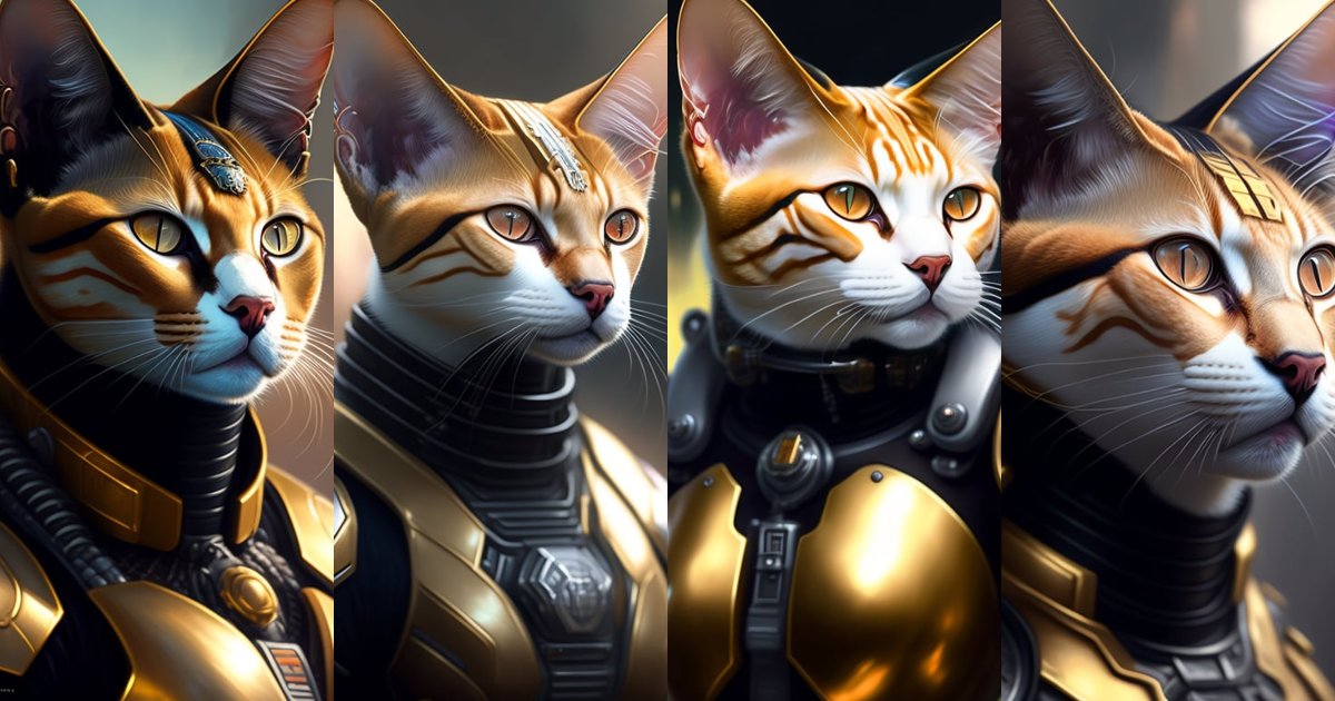 Lexica - A Balinese Cat as the doomslayer, realistic scifi cyberpunk ...