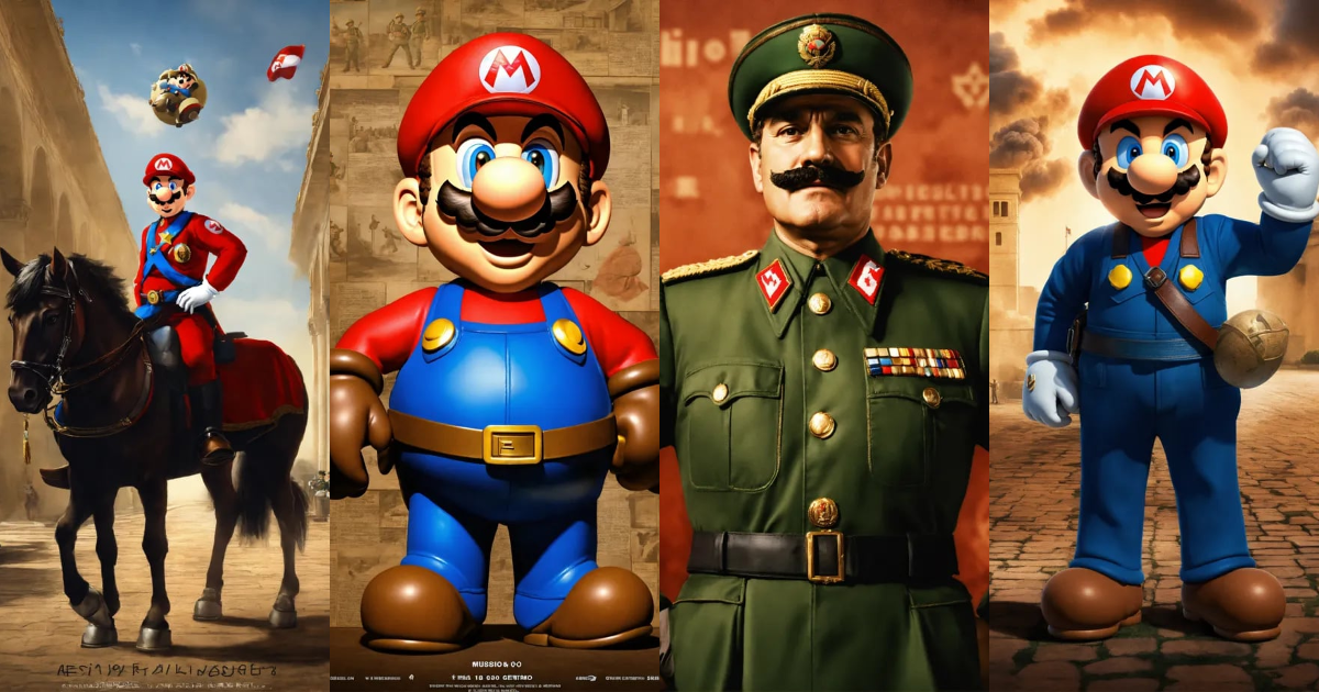 Lexica - Super Mario, Mussolini, generalissimo