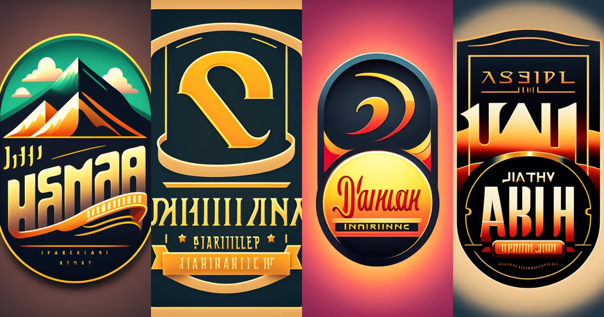 Lexica - Vector illustration, logo, 2D flat, centered, stylish, company ...