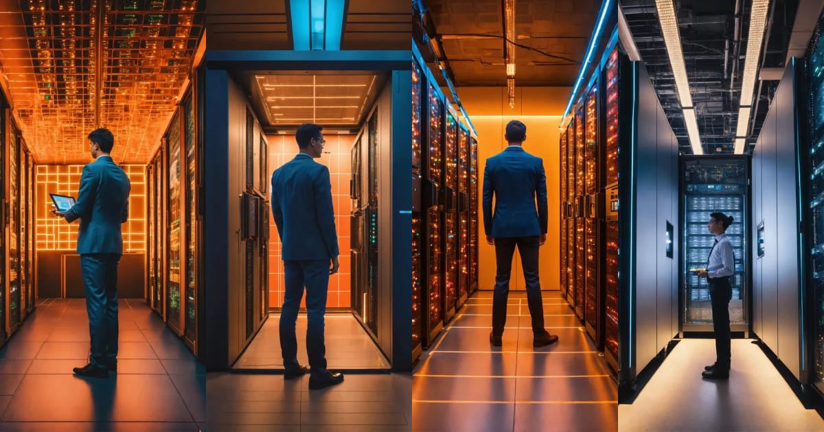 Lexica - One person using an Artificial Intelligence Supercomputer, for ...