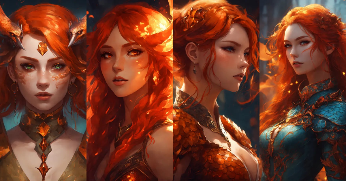 Lexica - Draconic claws and no hands, draconian jaw, scales in her face ...