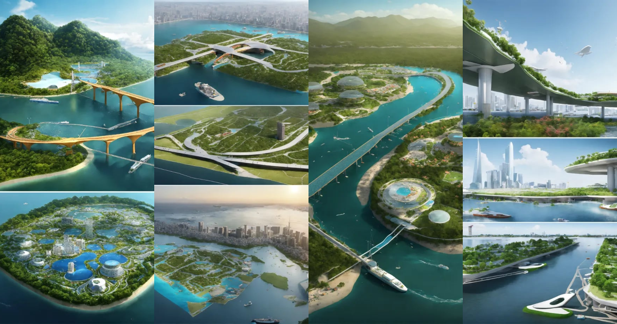 Lexica - Imagine a vision of future Tokyo in 2050 with networks of ...