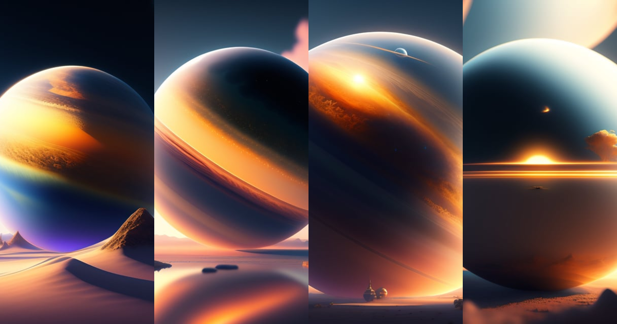 Lexica - A cute planet, digital painting, concept art, soft light, hdri ...