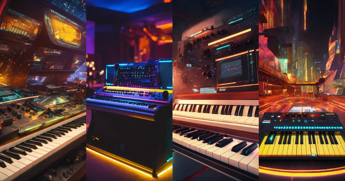 Lexica - Futuristic bass and keyboard