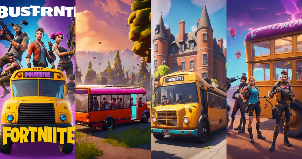 Lexica - Bus fortnite avec des bourrelets