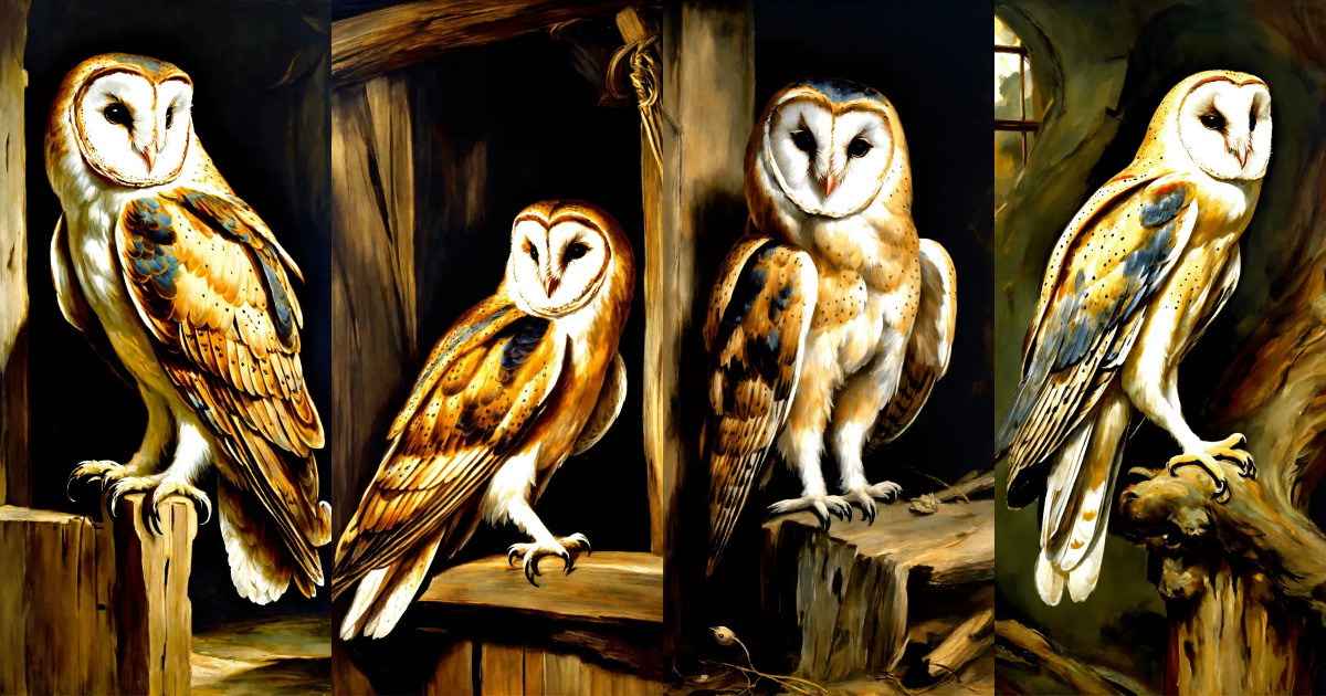 Lexica - A barn owl by Peter Paul Rubens