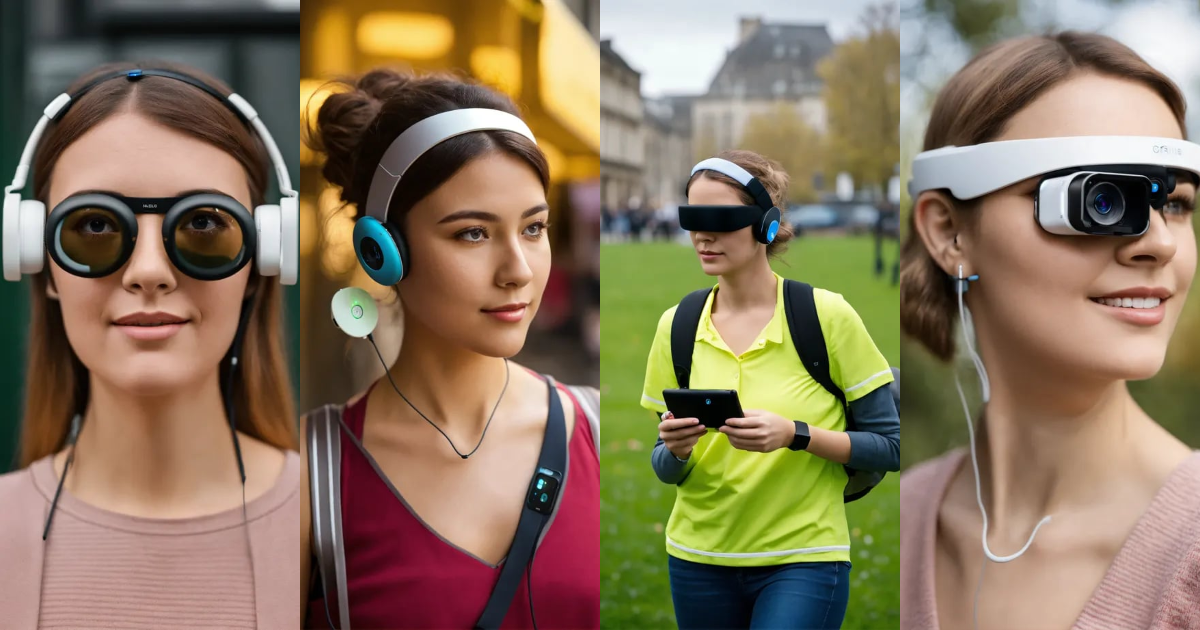 Lexica - Partially sighted individual using Smart elegant small ...