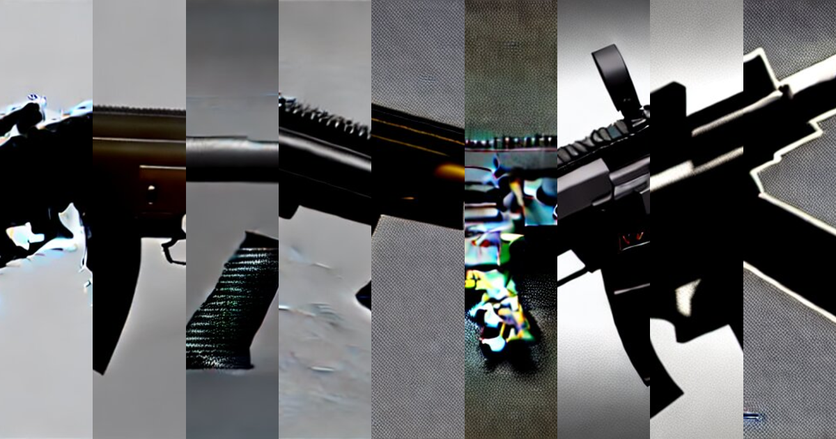 Lexica - Minimalist m4 carbine inspired by Tesla, studio lighting ...