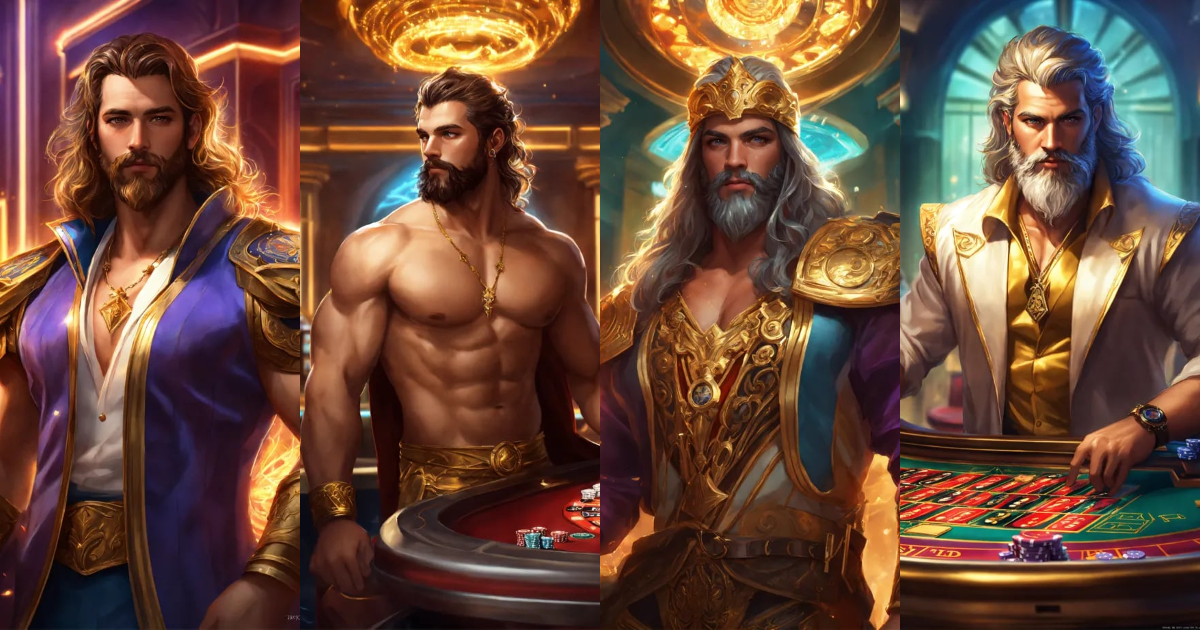 Lexica - Ultra realistic illustration of casino zeus appearance fantasy ...