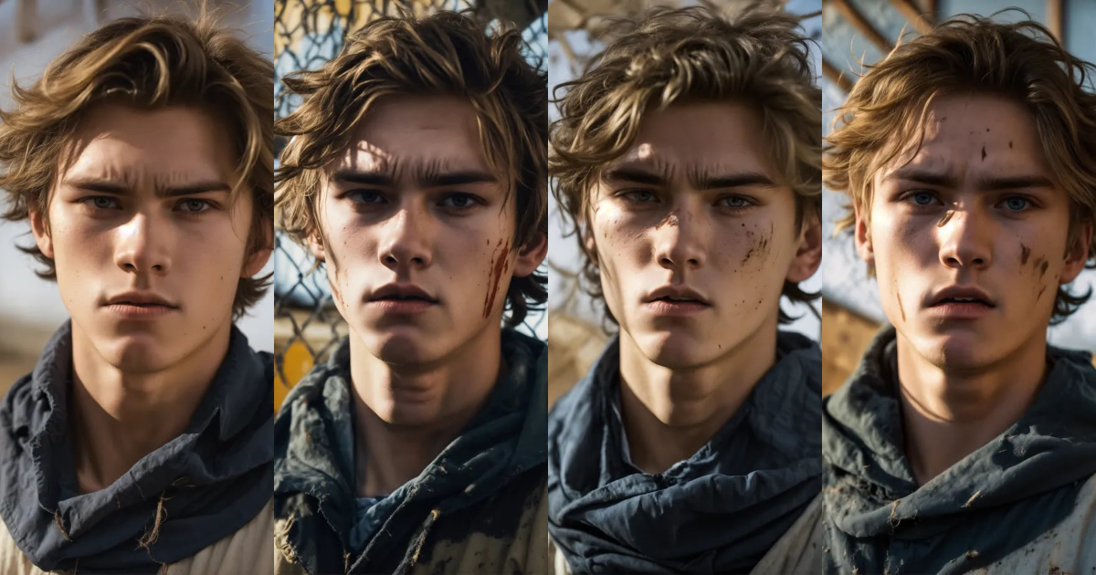 Lexica - A highly realistic photograph of a white menacing 21 years old ...