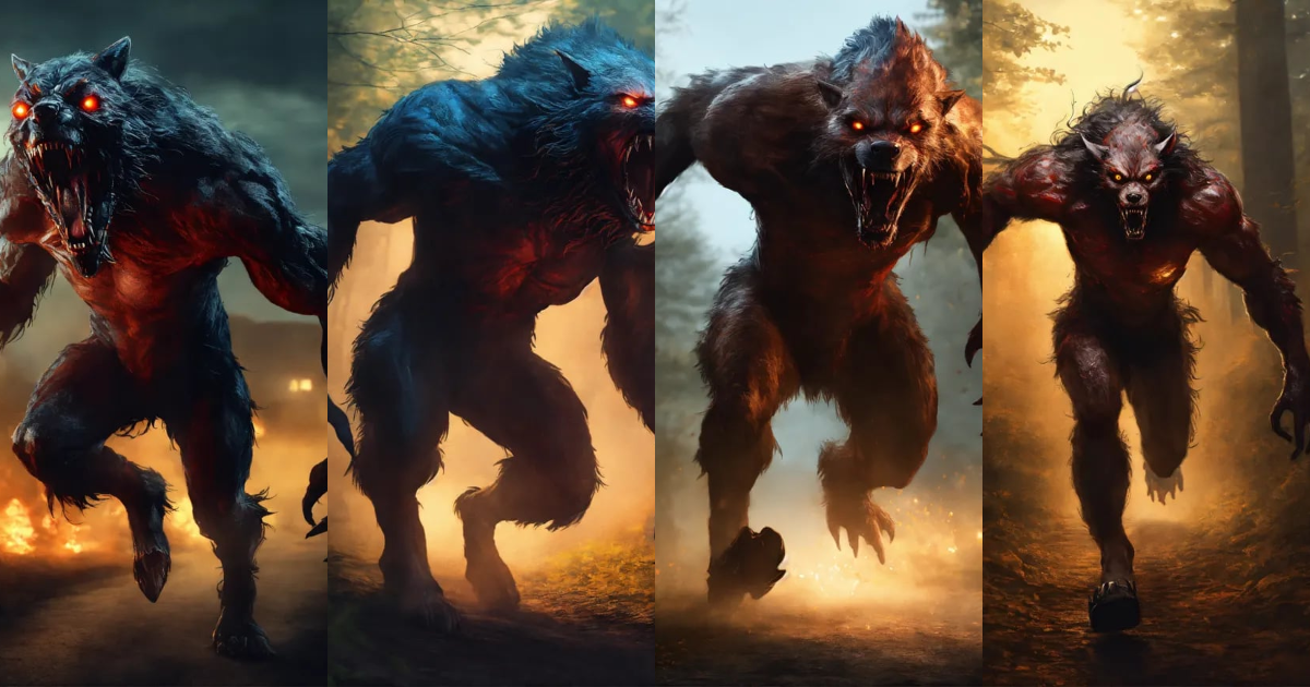 Lexica - Terrifying SKINWALKER Running In Ultra Realistic Style