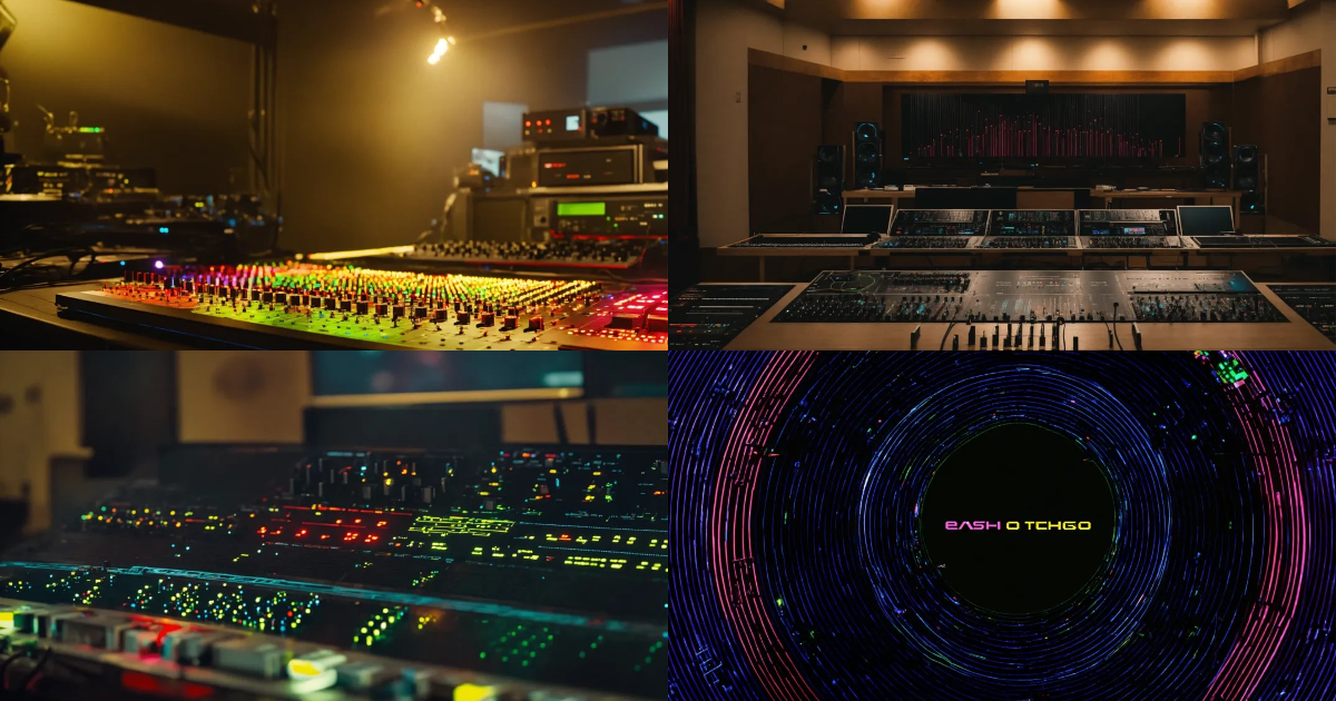 Lexica - Crea una imagen que capture la esencia del ritmo techno ...