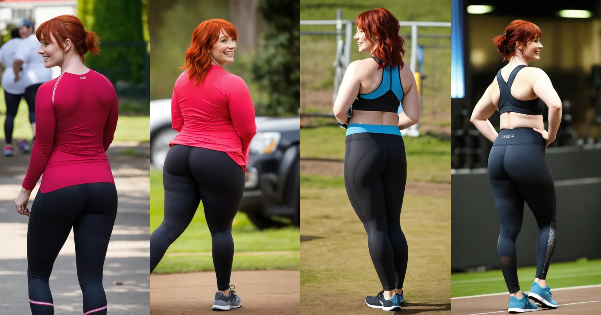 Lexica - Bryce dallas howard in a tight leggings, red hair, movie set ...
