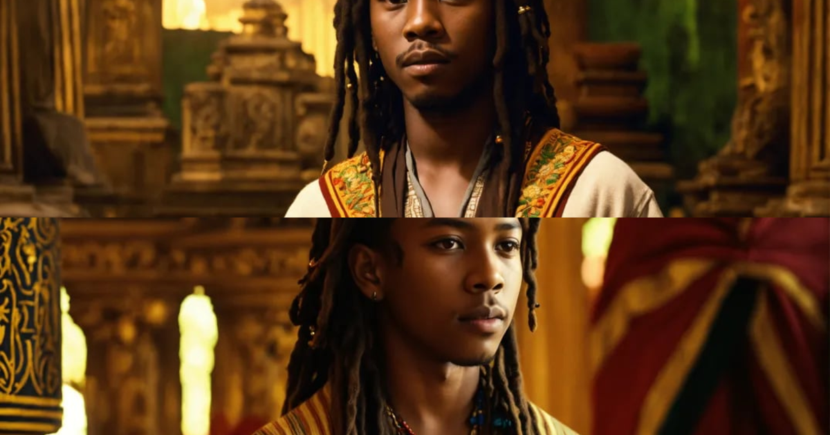 Lexica - Illustrate a view of a handsome masculine 12-year-old ...