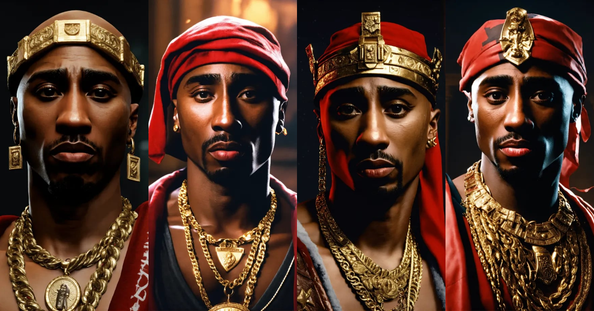 Lexica - Tupac Shakur as Julius Caesar 8k unreal engine render ...