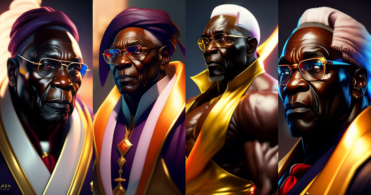 Lexica - Mugabe as a street fighter character, cg animation, capcom ...