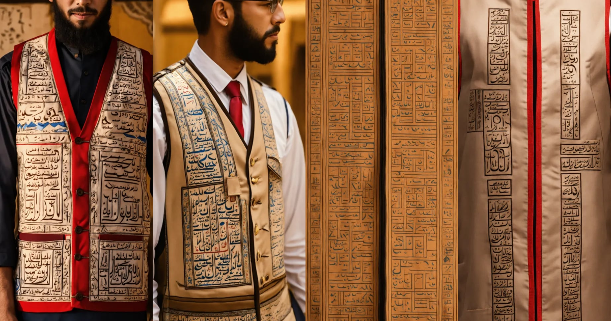 Lexica - A special design for the tour guide a waistcoat with a pocket ...