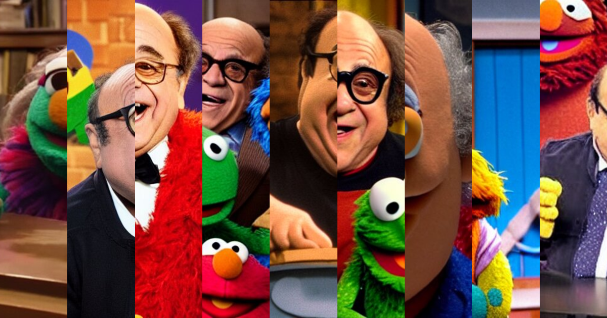Lexica - Danny Devito as a muppet in sesame street, 8k resolution, full ...