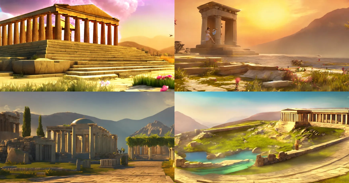 Lexica - Create app UI for ancient greek game 3d UI running game create ...