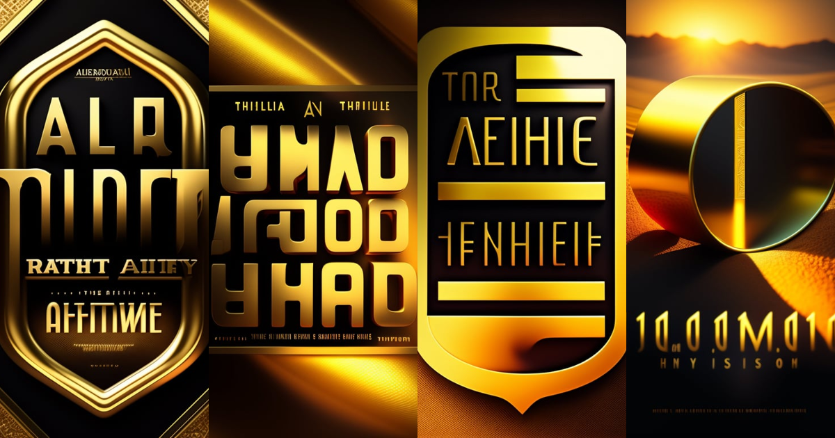 Lexica - A solid "Ahmed" text in the middle, with Golden and black ...