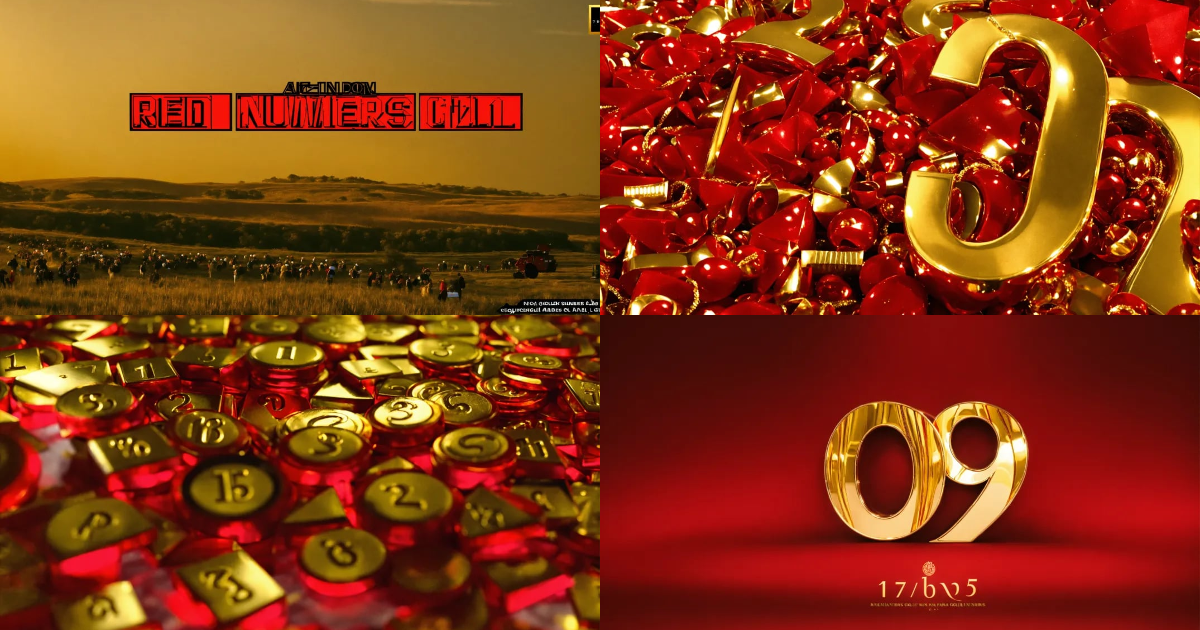 Lexica - Red gold numbers