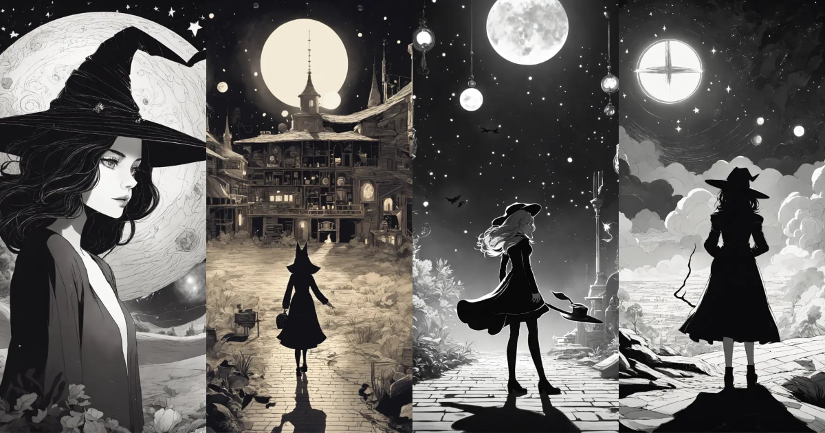 Lexica - Craft a cartoon-style poster with a chiaroscuro effect, where ...