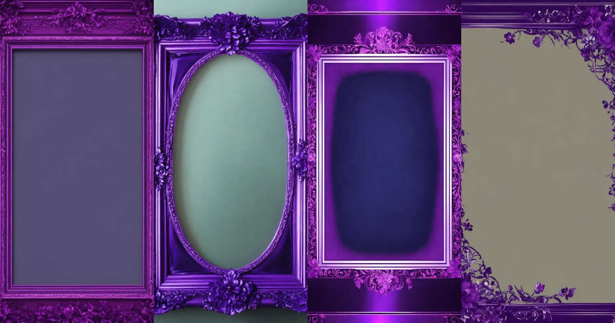 Lexica - Dark violet frame