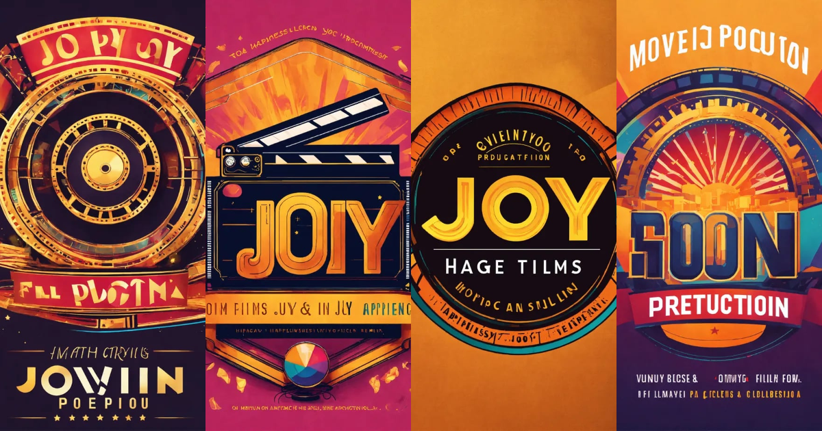 Lexica - Movie production company logo design, emblem design, text as ...