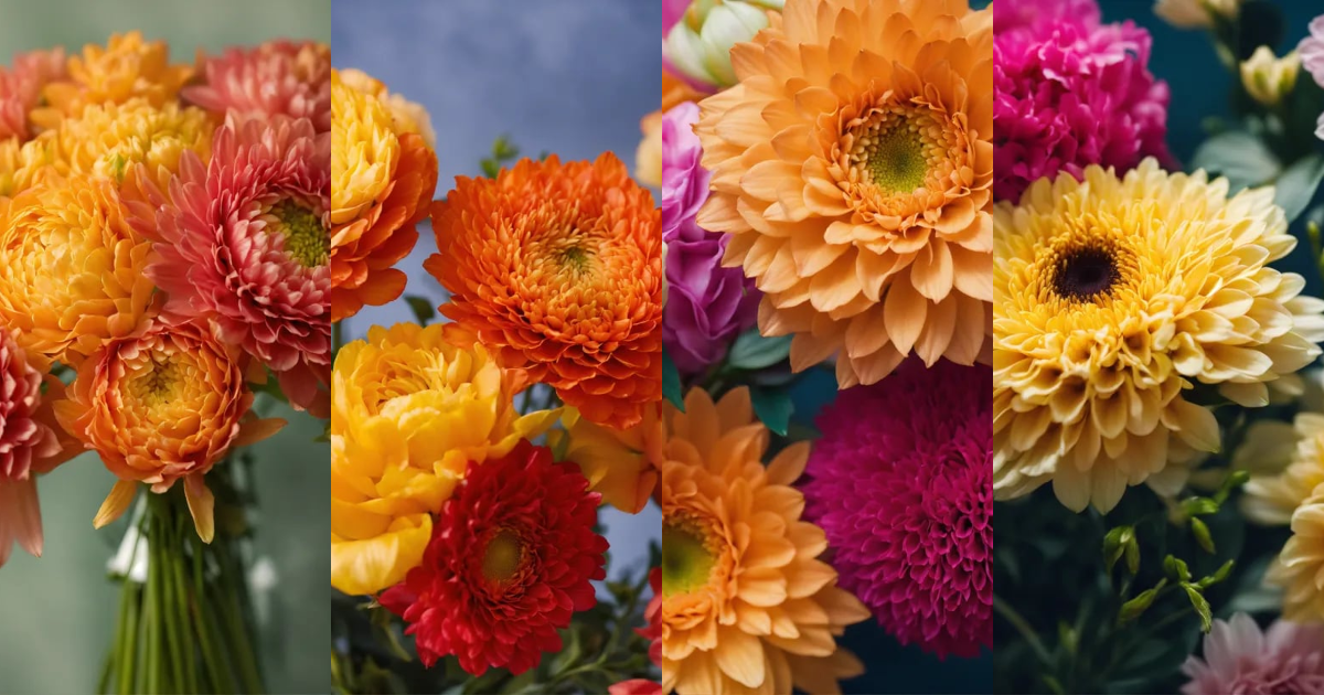 Lexica - High-resolution photograph perfect un bouquet de fleur ...