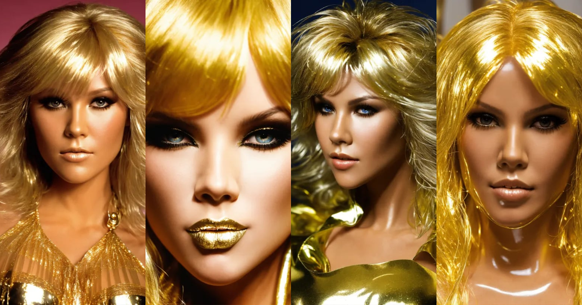 Lexica - Clear Glossy Clear Shiny Plastic Full Shiny Face Samantha Fox ...