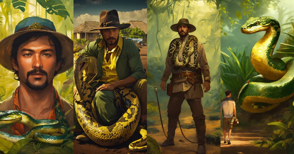 Lexica - The man who was taken by the python