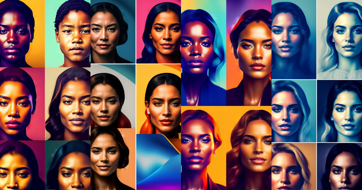 Lexica - Create a series of portraits using a style transfer algorithm, where each portrait ...