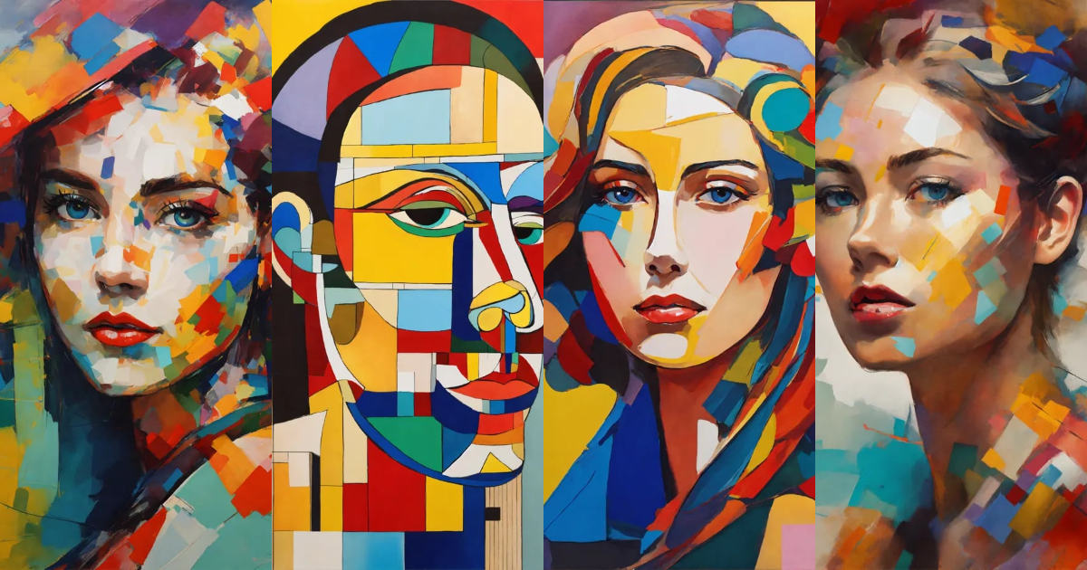 Lexica - Create a captivating and abstract-style portrait or PFP ...