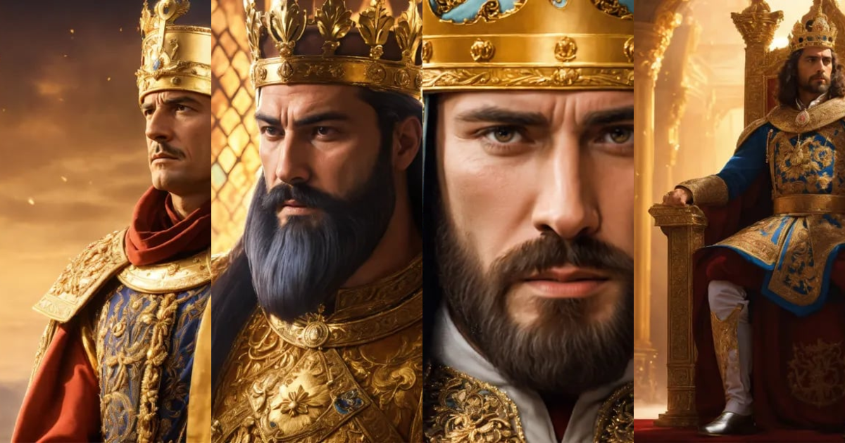 Lexica - "Describe a middle-aged king of European descent, with ...