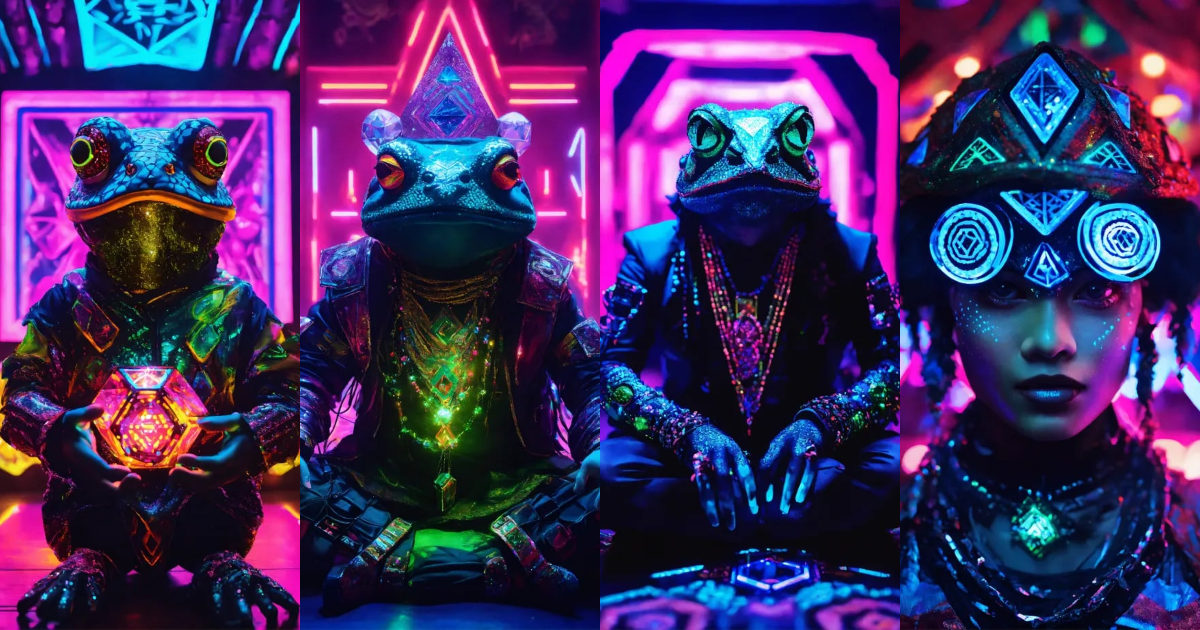 Lexica - A Ayahuasca techno Diamond Shaman Diamond TOAD in shaman folk ...