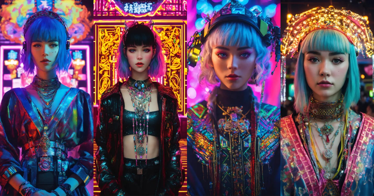 Lexica - I’m Photorealistic portrait of A diamond metal occult ...