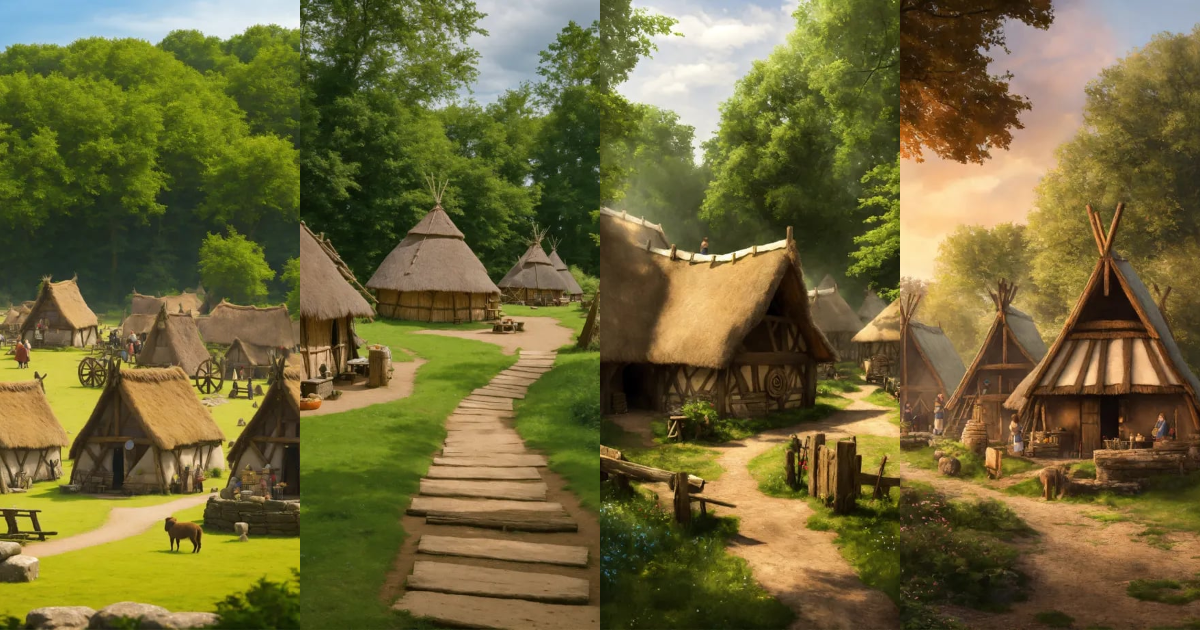 Lexica - Anglo saxon forest village