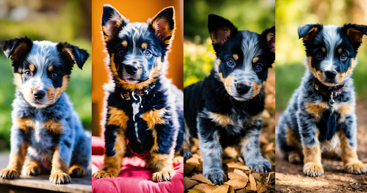 Lexica - BLUEY AS A REAL SUPER BLUE HEELER PUPPY CUTE