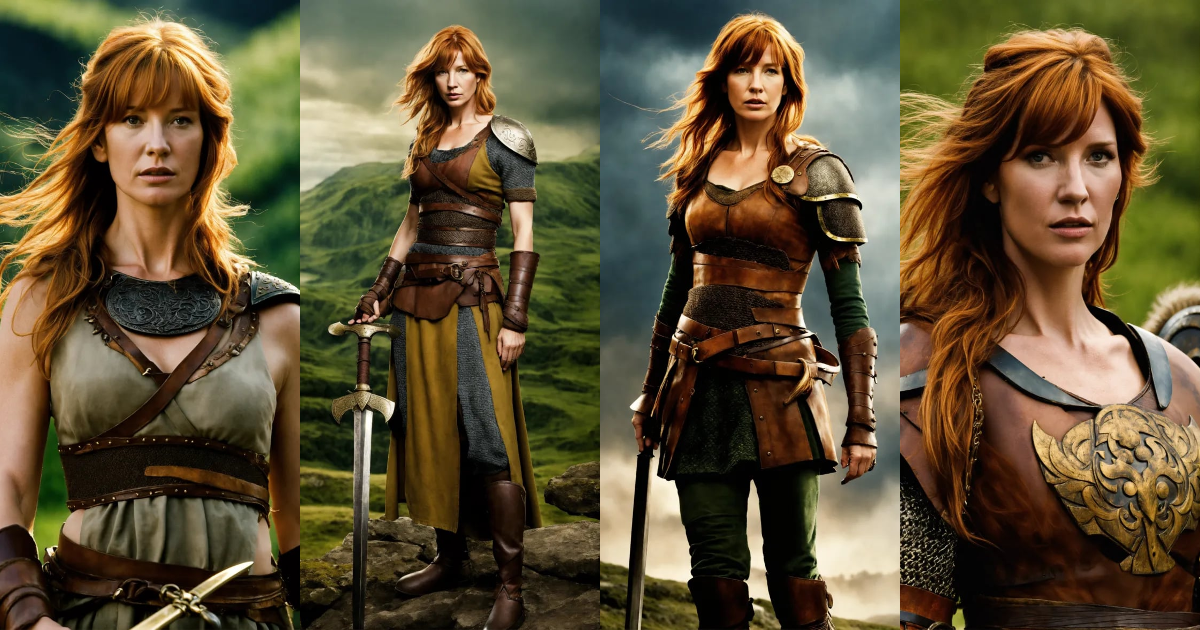 Lexica - Kelly Reilly, as Viking Warrior,