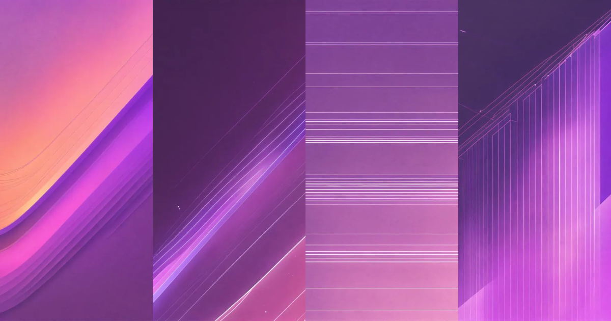 Lexica - Upward data graphic line light purple , subtle, nothing else ...