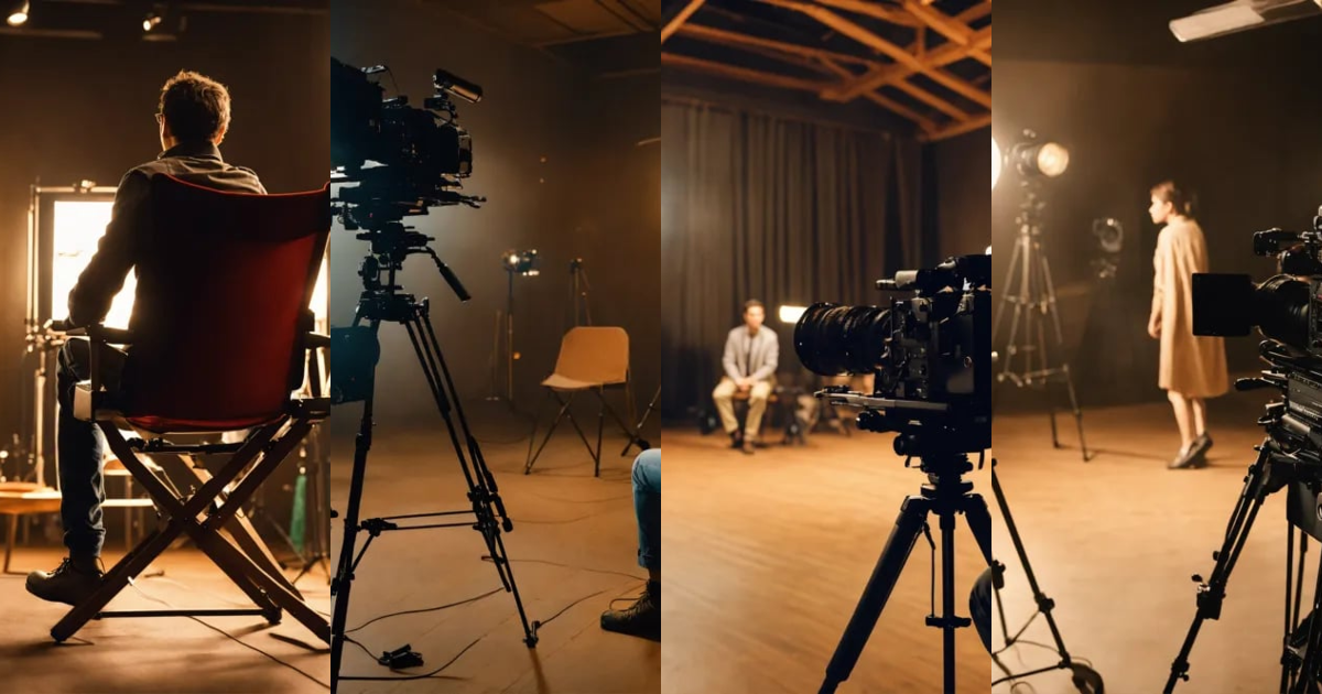 Lexica - The process of shooting a movie. A young film director in the ...