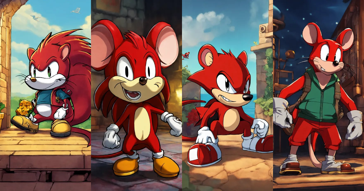 Lexica - Knuckles as a rat
