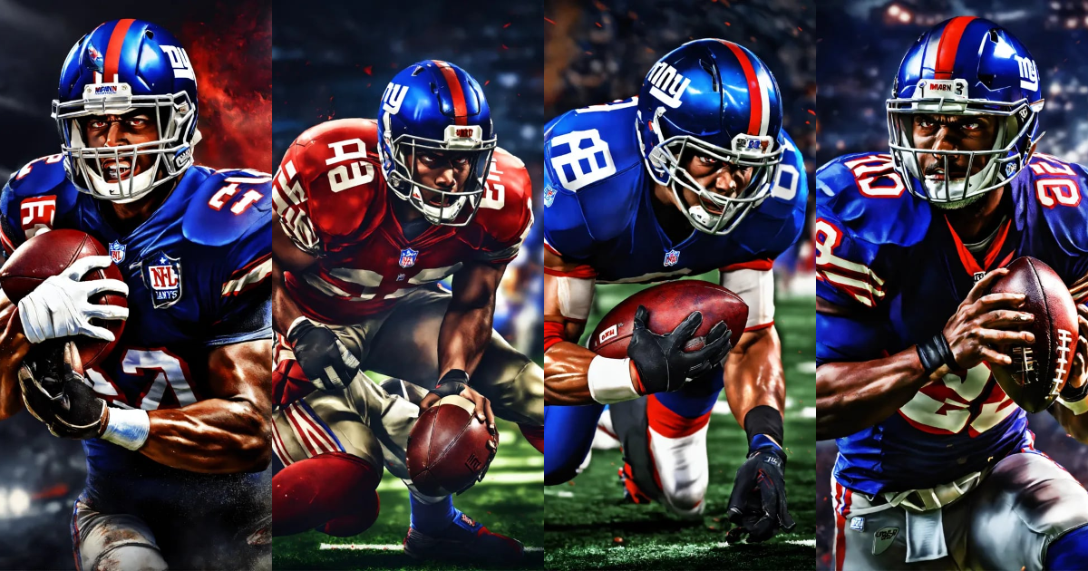 Lexica - High end aggressive nfl football player, photography, dramatic ...